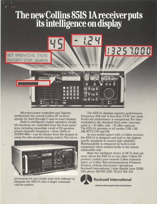 Rockwell Collins 851S-1 - HF-80